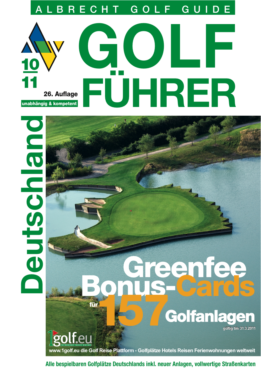 Der neue Albrecht Golfführer Deutschland - GOLF MAGAZIN